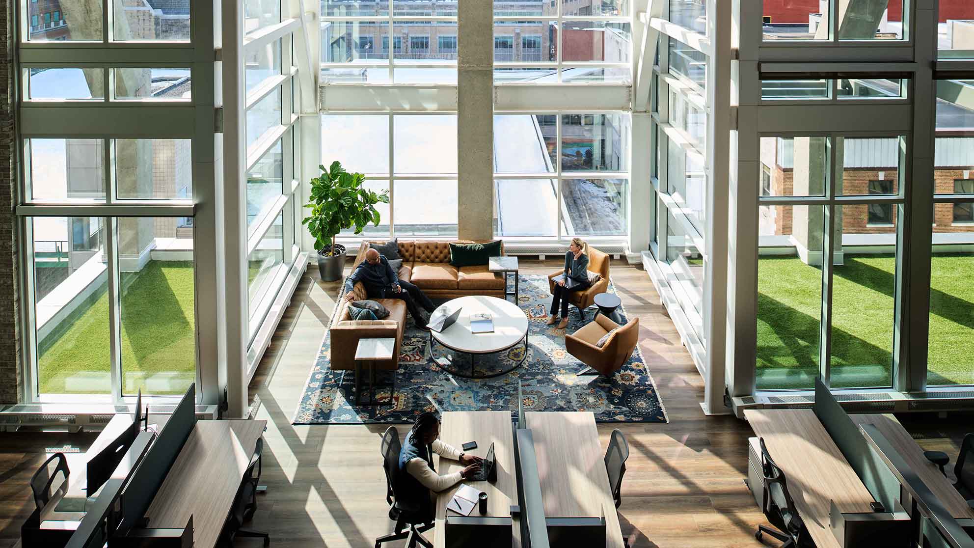 An inside look at Life Time's coworking space that strives 'to be ...